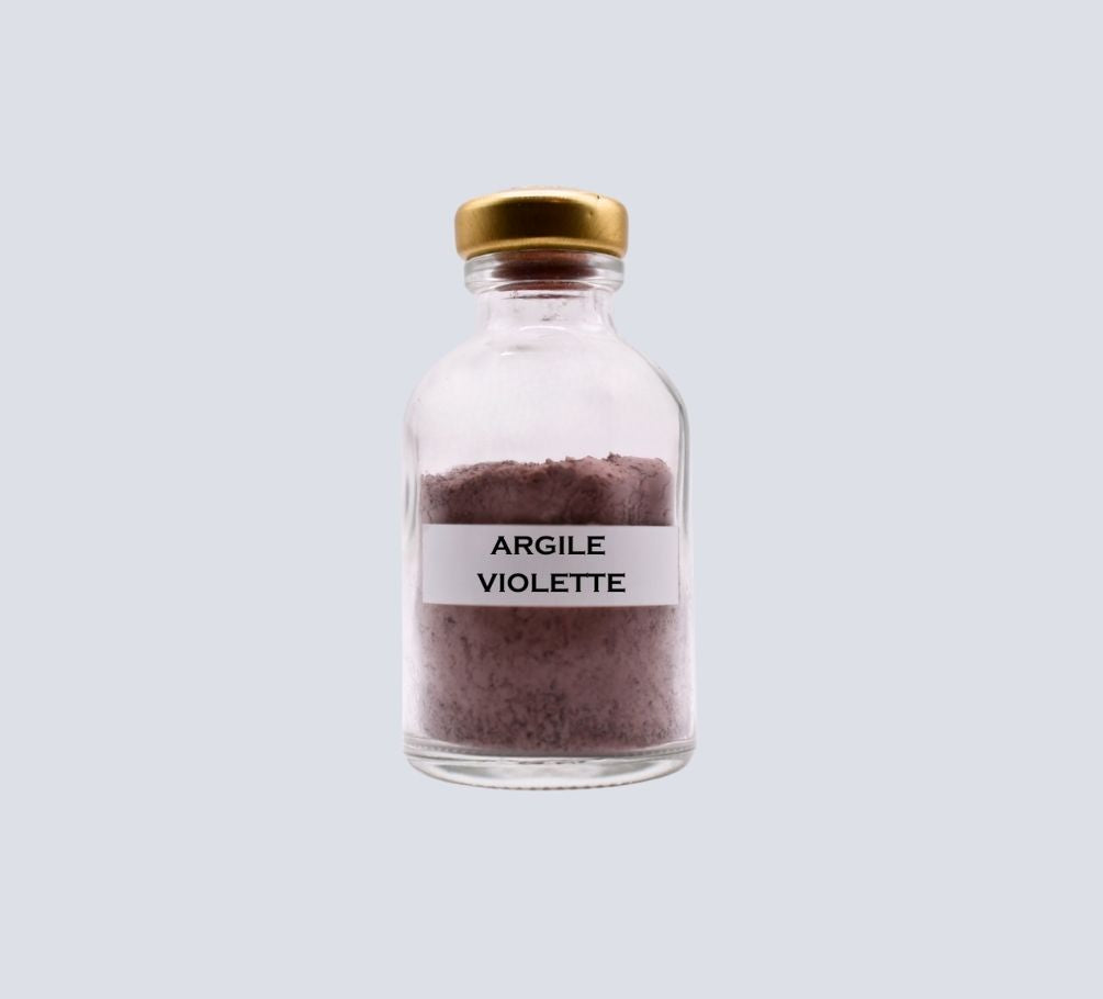 Bénéfices et propriétés douces de l'argile violette
